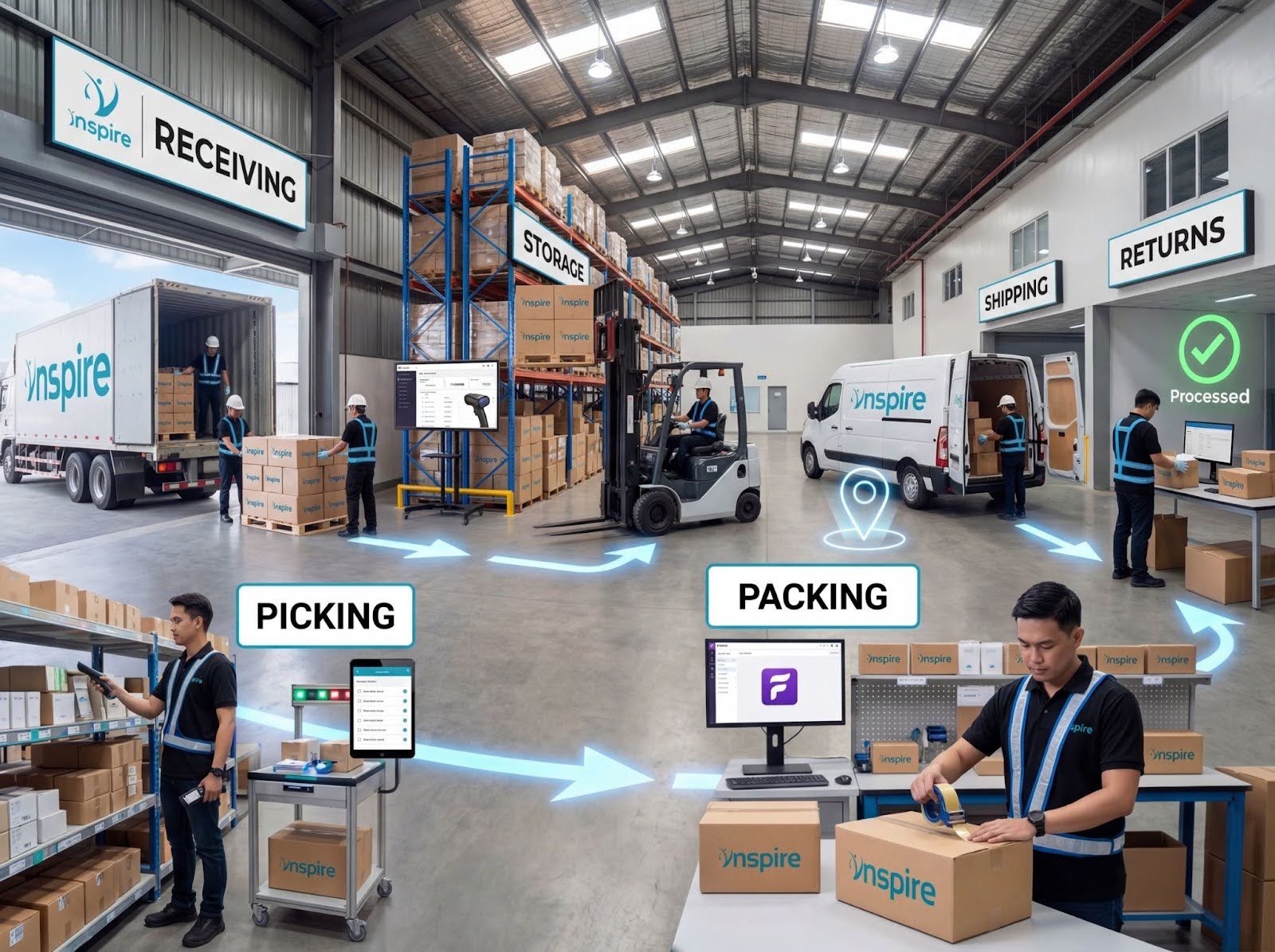 Tech-Driven 3PL Fulfillment for Smooth E-Commerce Operations - Inspire Solutions Asia